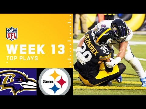 Steelers Top Plays from Week 13 vs. Ravens | Pittsburgh Steelers