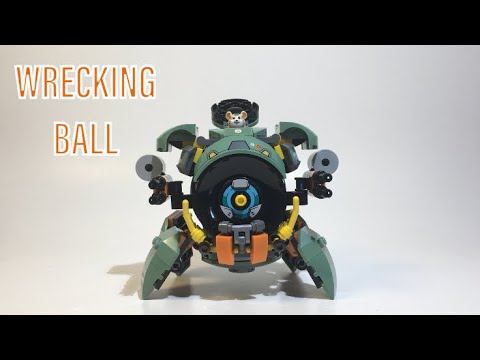 LEGO Overwatch Wrecking Ball Set Review! | 75976 - YouTube