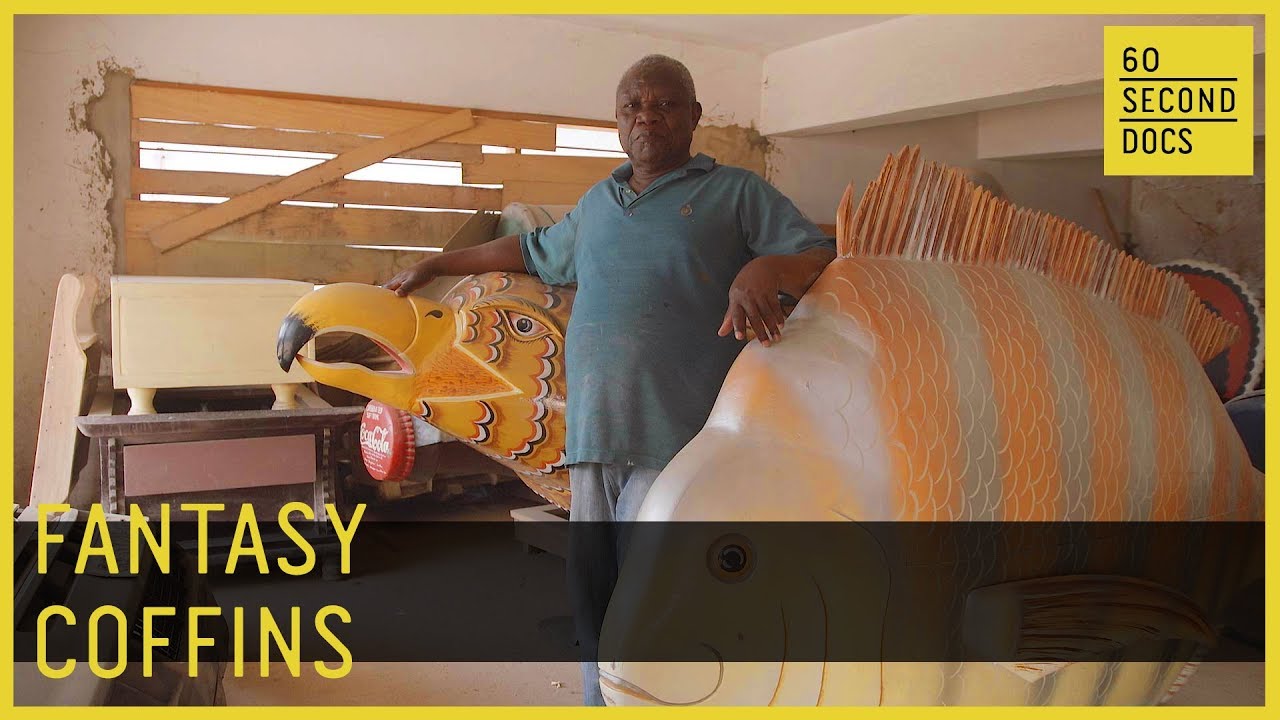 Fantasy Coffins | Paa Joe Ashong // 60 Second Docs - YouTube