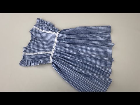 6 Yaş Çocuklar İçin Elbise Kesimi ve Dikimi / Çok Şirin ve Güzel / Çocuk Kıyafetleri