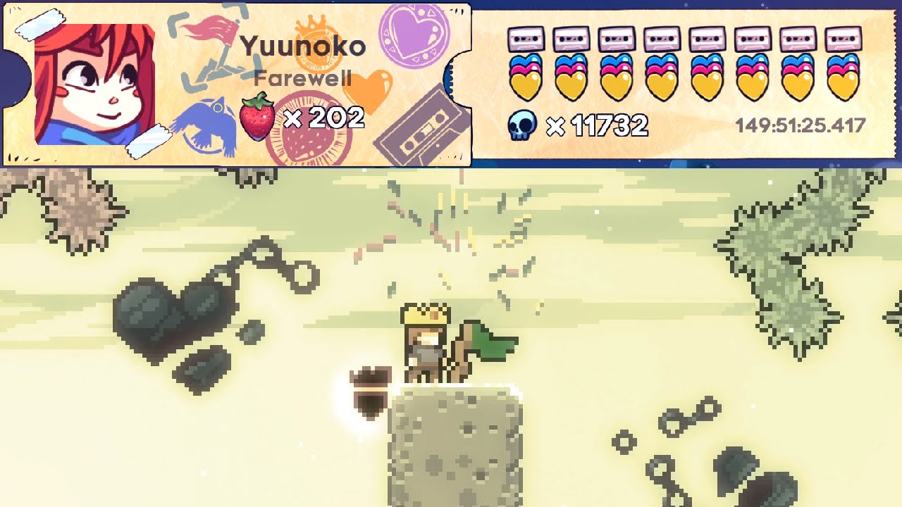 Celeste: Farewell Golden Strawberry🍓by Yuunoko [202 Berries] (With my reaction) - YouTube