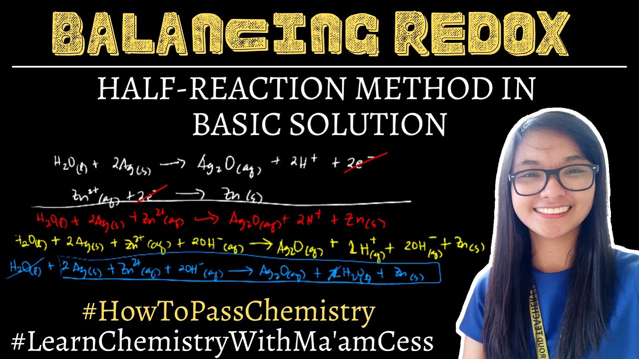 Balancing Redox Using Half-Reaction Method in Basic Solution | Learn ...