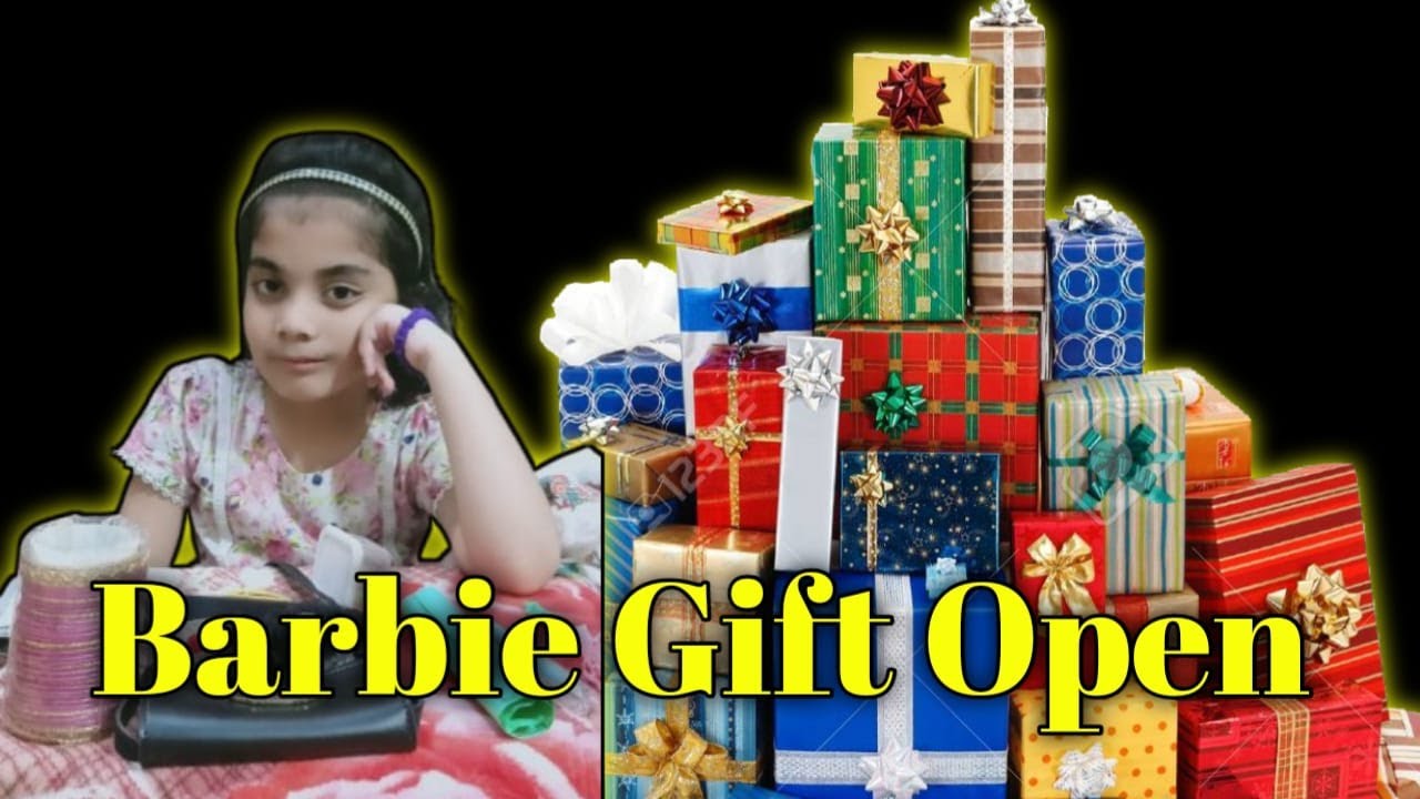 Barbie gift open | fatima heeta - YouTube