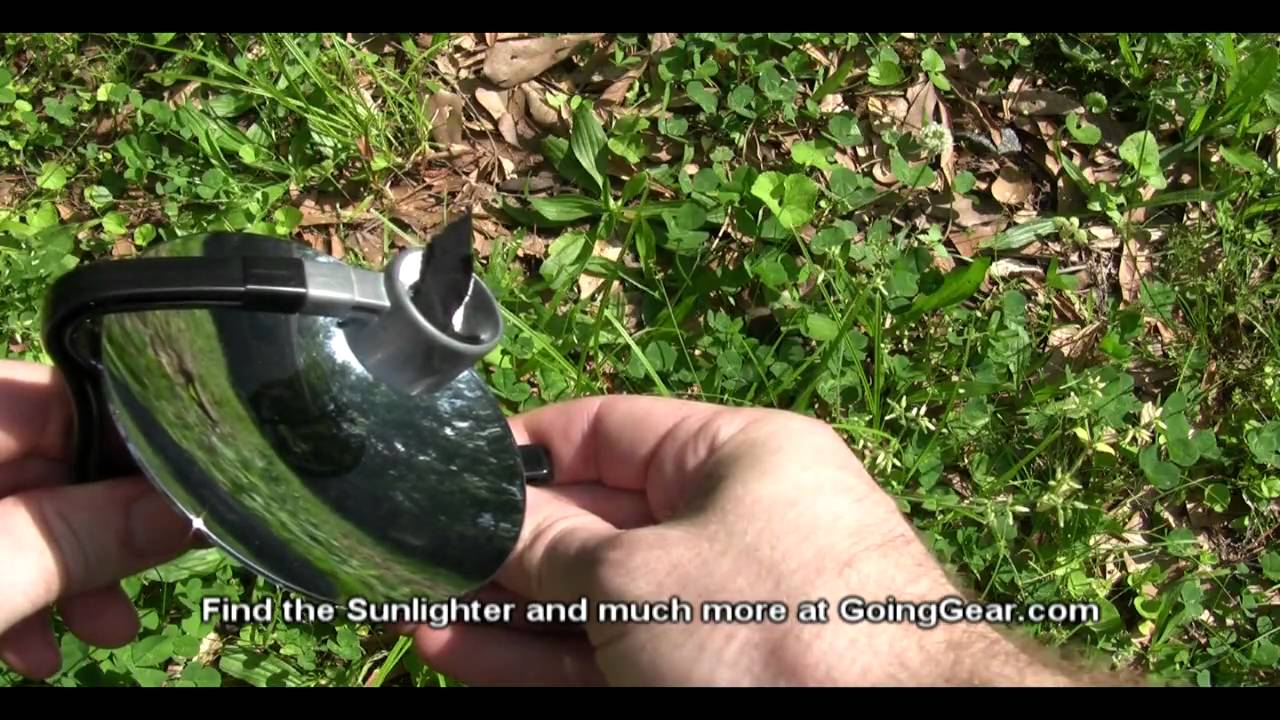 GoingGear.com - Sunlighter Solar Lighter - YouTube