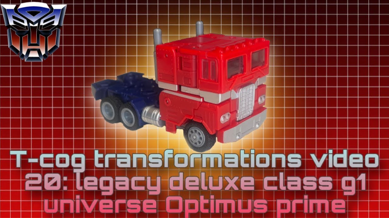 T-cog Transformations video 20 : legacy deluxe class g1 universe ...