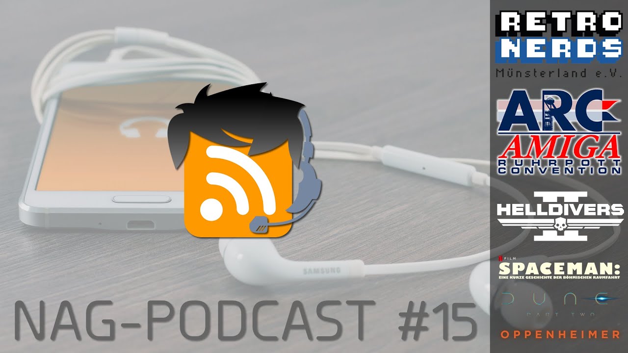NAG-Podcast 🗣️ Ausgabe #15 👾 Retro Nerds ML, ARC’2024, Helldivers 2 ...