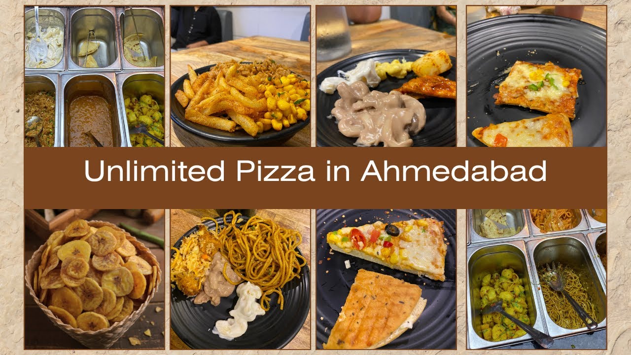 Unlimited Pizza in Ahmedabad! Real Paprika #foodreview #unlimitedfood # ...