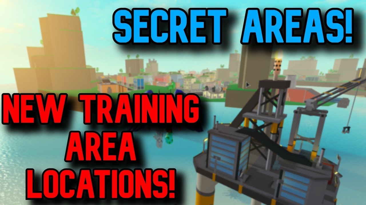 *ALL* NEW TRAINING AREA LOCATIONS! Roblox Power Simulator - YouTube