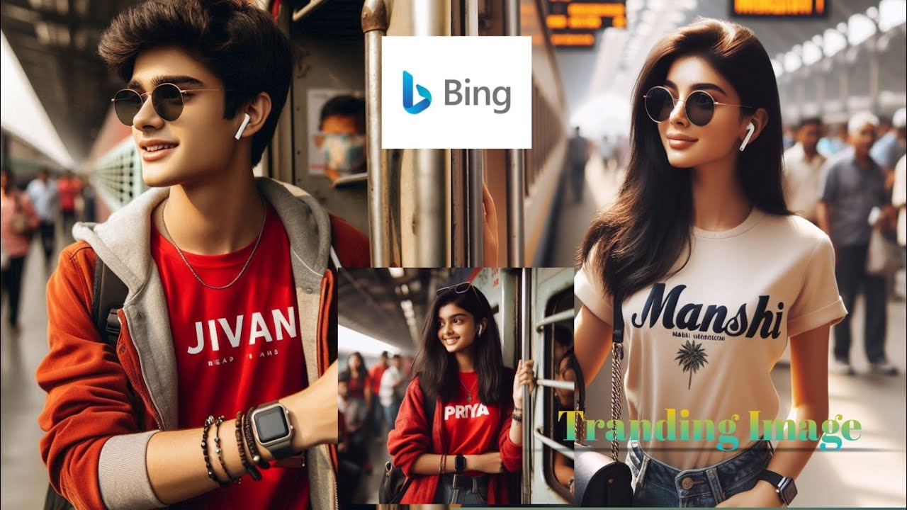 Train Pose New Instagram TRENDING AI Photo Editing | Train Travel AI ...