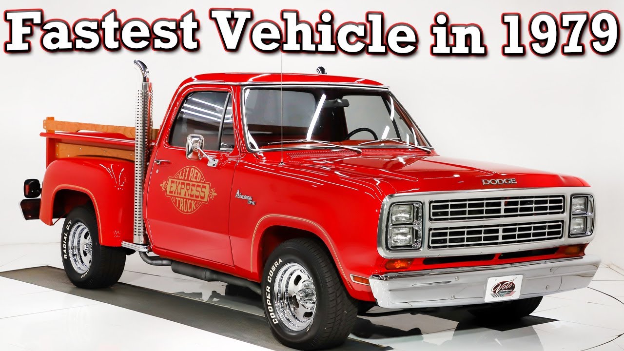 1979 Dodge Lil' Red Express for sale at Volo Auto Museum (V21046) - YouTube