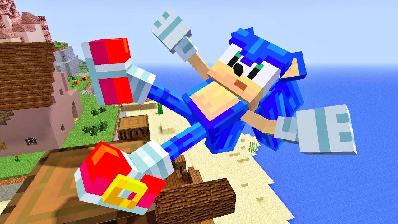 Minecraft Sonic Ragdolls Physics (GMOD) Episode 661 - YouTube