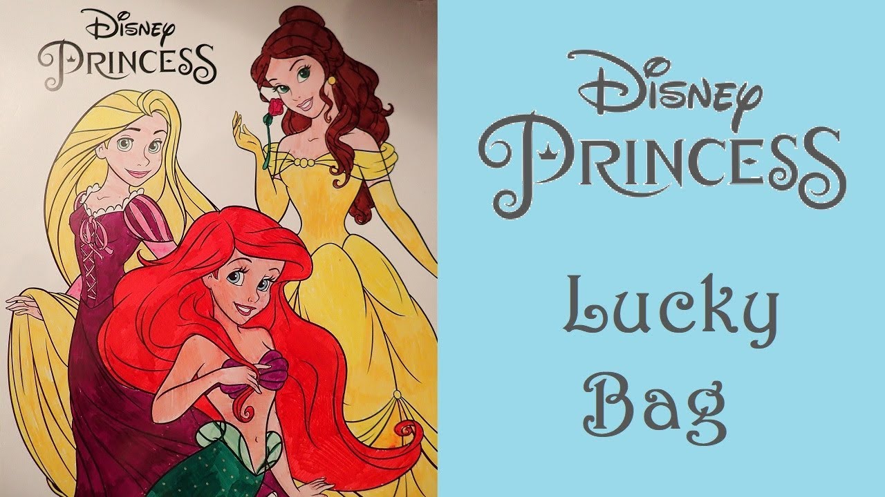 Disney Princess Lucky Bag - YouTube