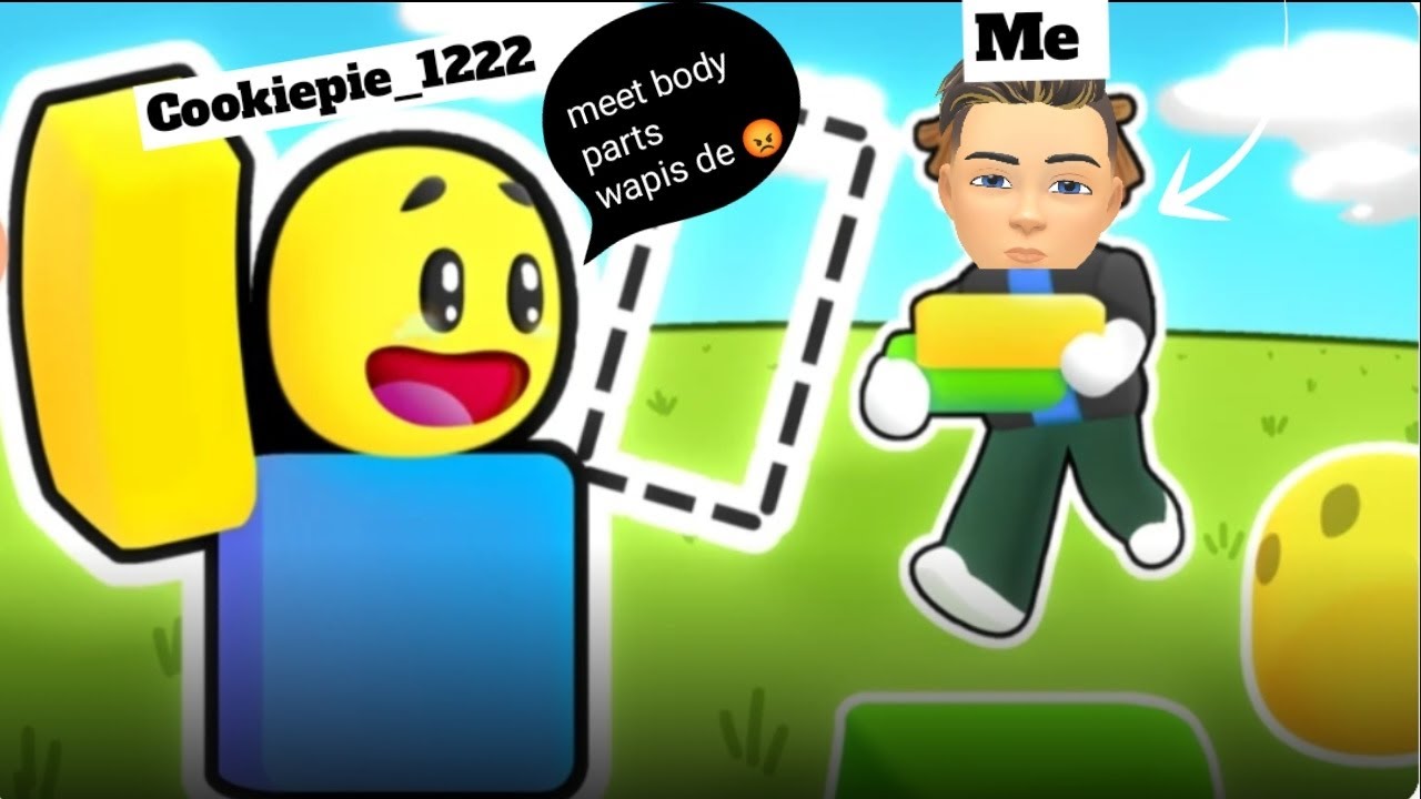 I play collect body parts in Roblox - YouTube