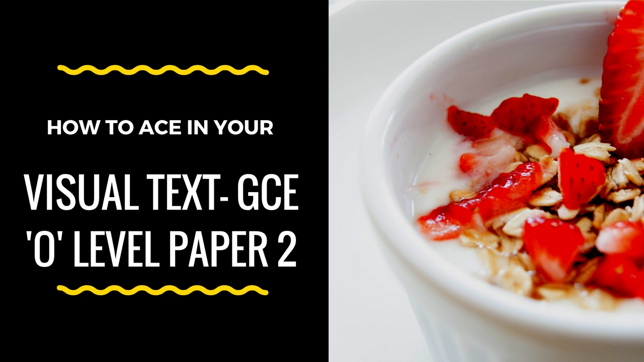 How To Ace in Your Visual Text Comprehension - GCE 'O' Level English ...