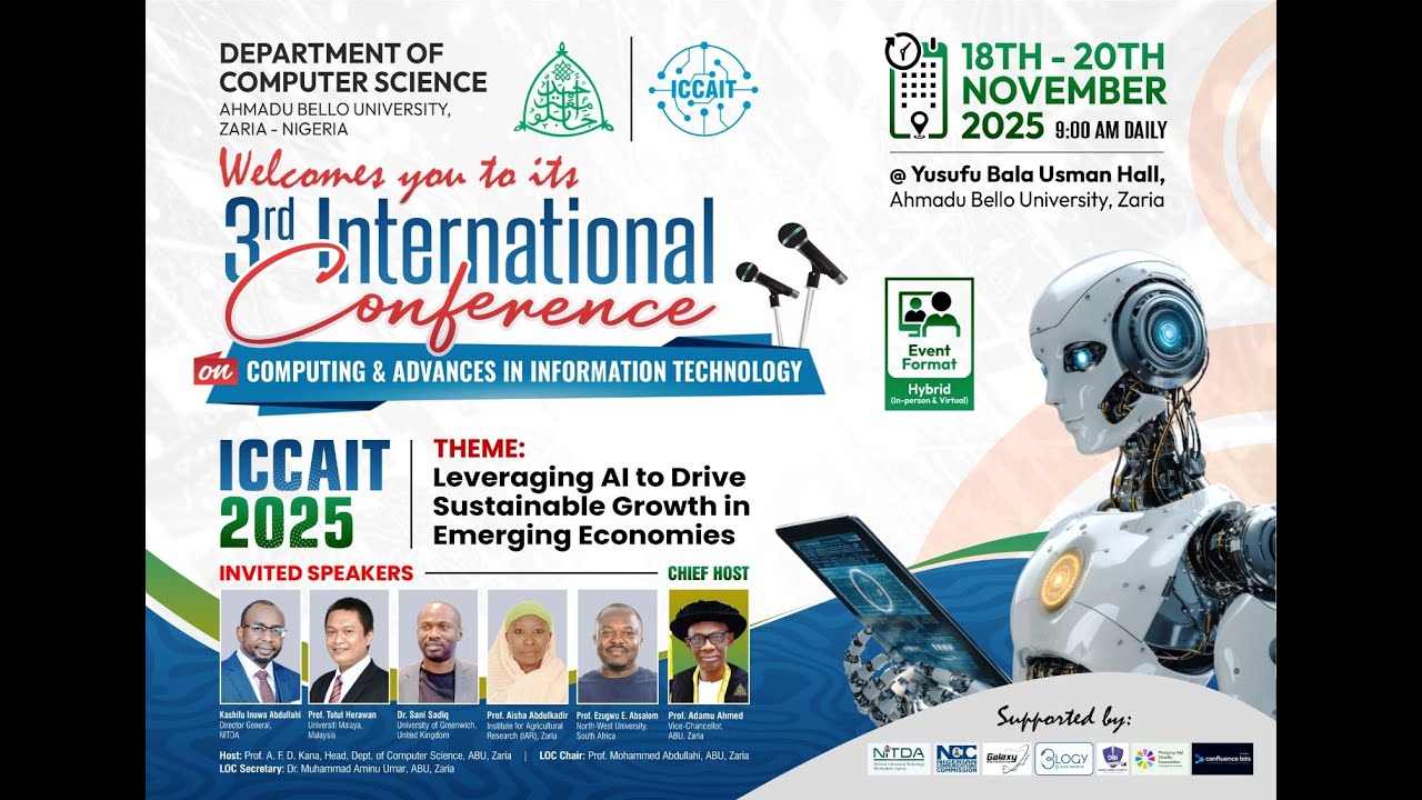 Computing & Advances in Information Technology (ICCAIT25) - Opening Ceremony - YouTube