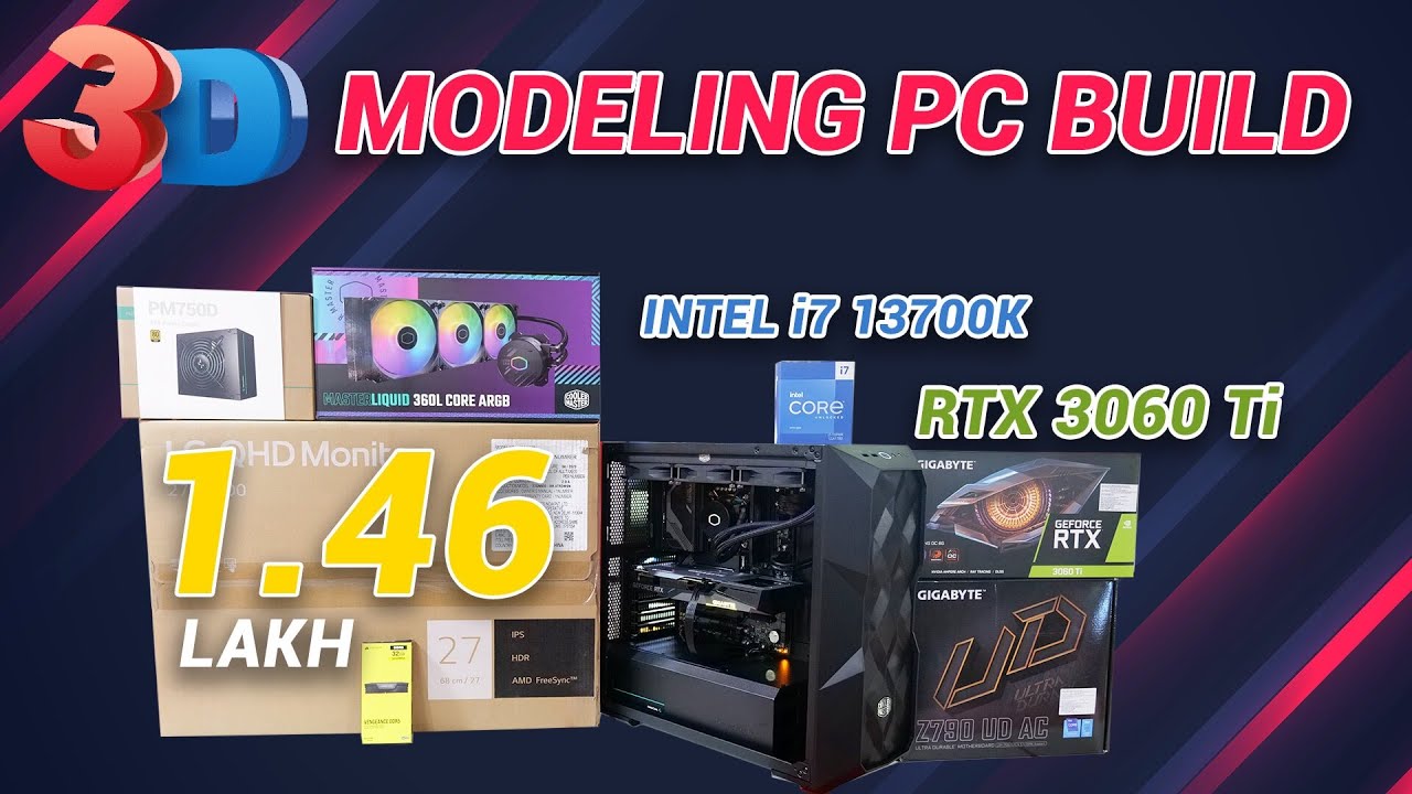 3D Modeling PC Build | 3D Animation & VFX PC BUILD 2023 | PC Build in ...