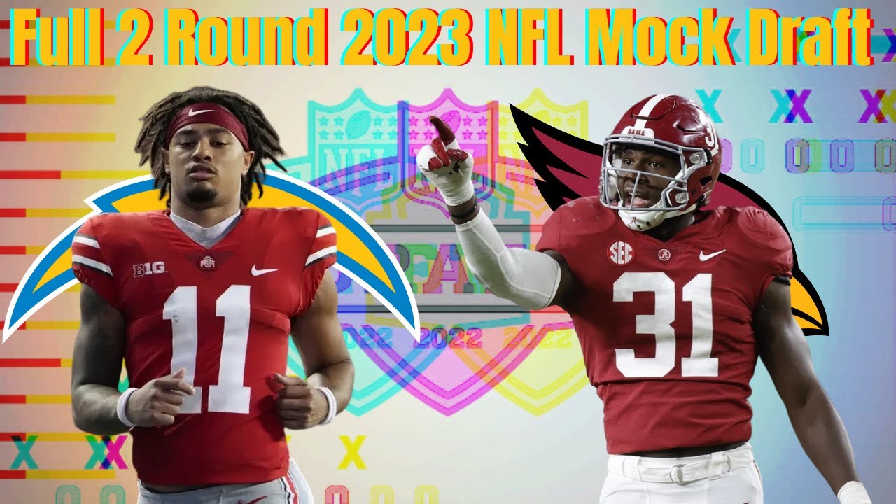 Post Draft Combine 2023 2 Round NFL Mock Draft! (W/ Trades)! - YouTube