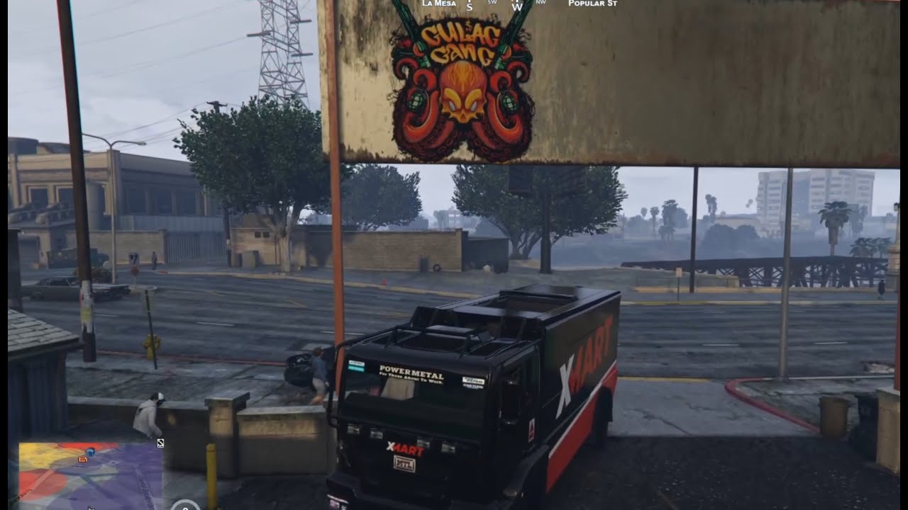 Gulag Gang just placed this awesome spray to cut off MG - YouTube