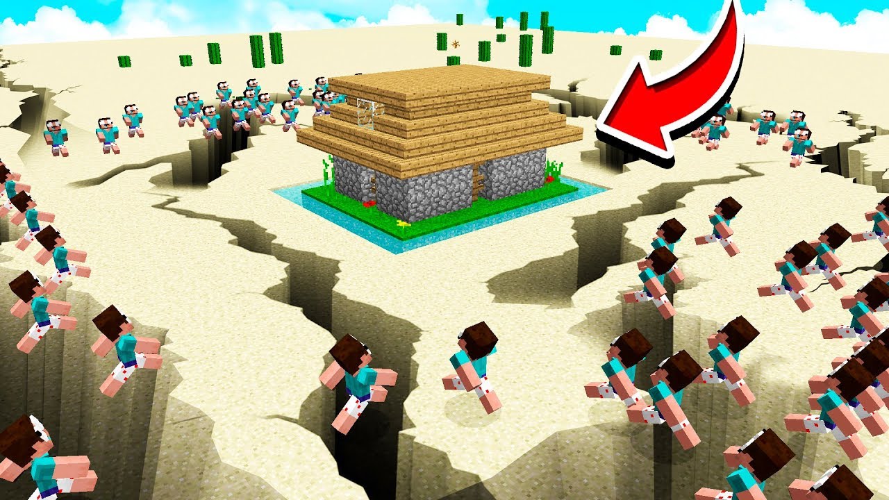 REALISTIC EARTHQUAKE PROTECTED HOUSE IN MINECRAFT! - YouTube