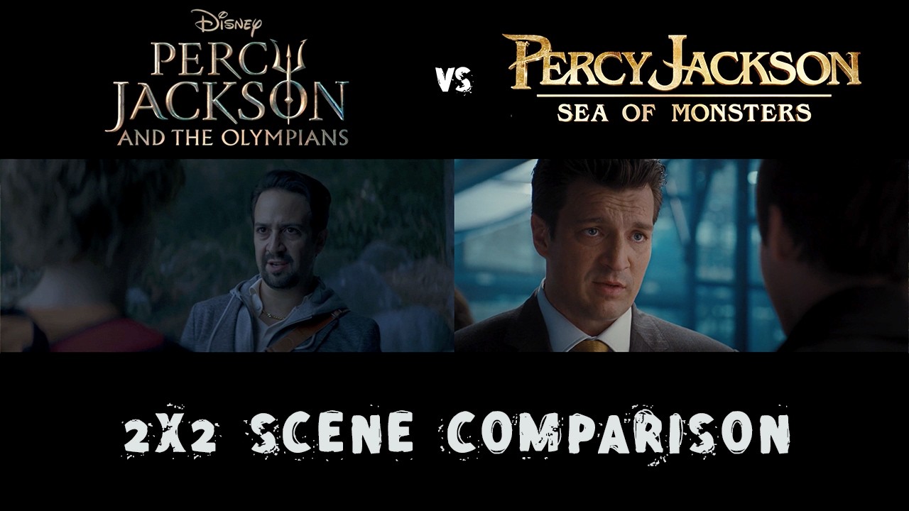 Percy Jackson and the Olympians Scene COMPARISON | S2E2 vs Movie - YouTube