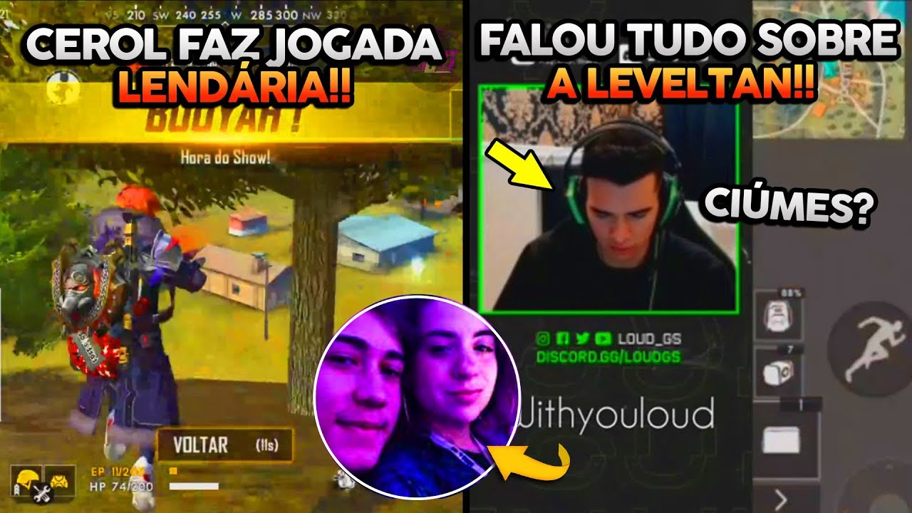 LOUD GS FALA TUDO SOBRE LEVELTAN, LOUD VOLTAN E LEVEL UP! CEROL FAZ ...