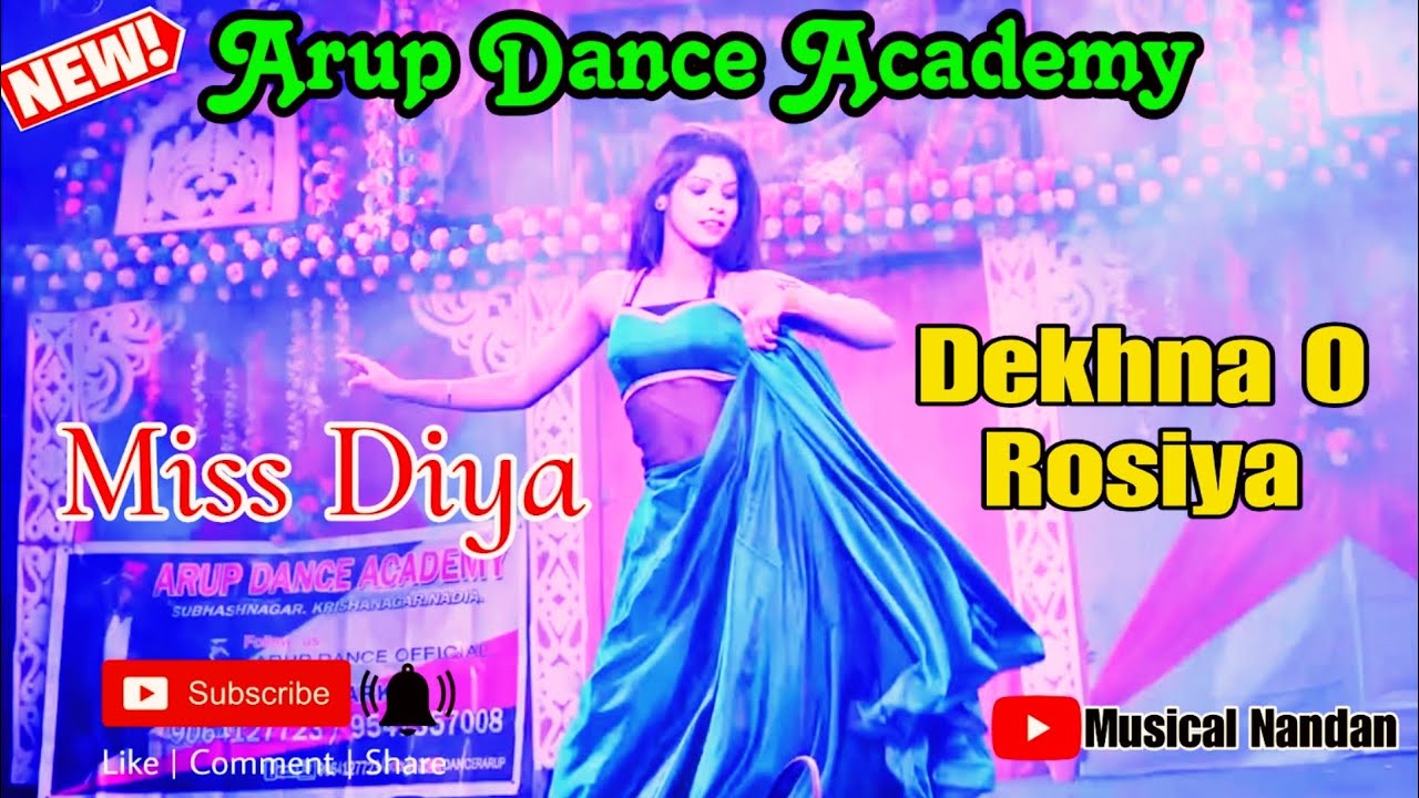 Dekhna O Rosiya || Arup Dance Academy || Miss Diya || Dance Hungama ...