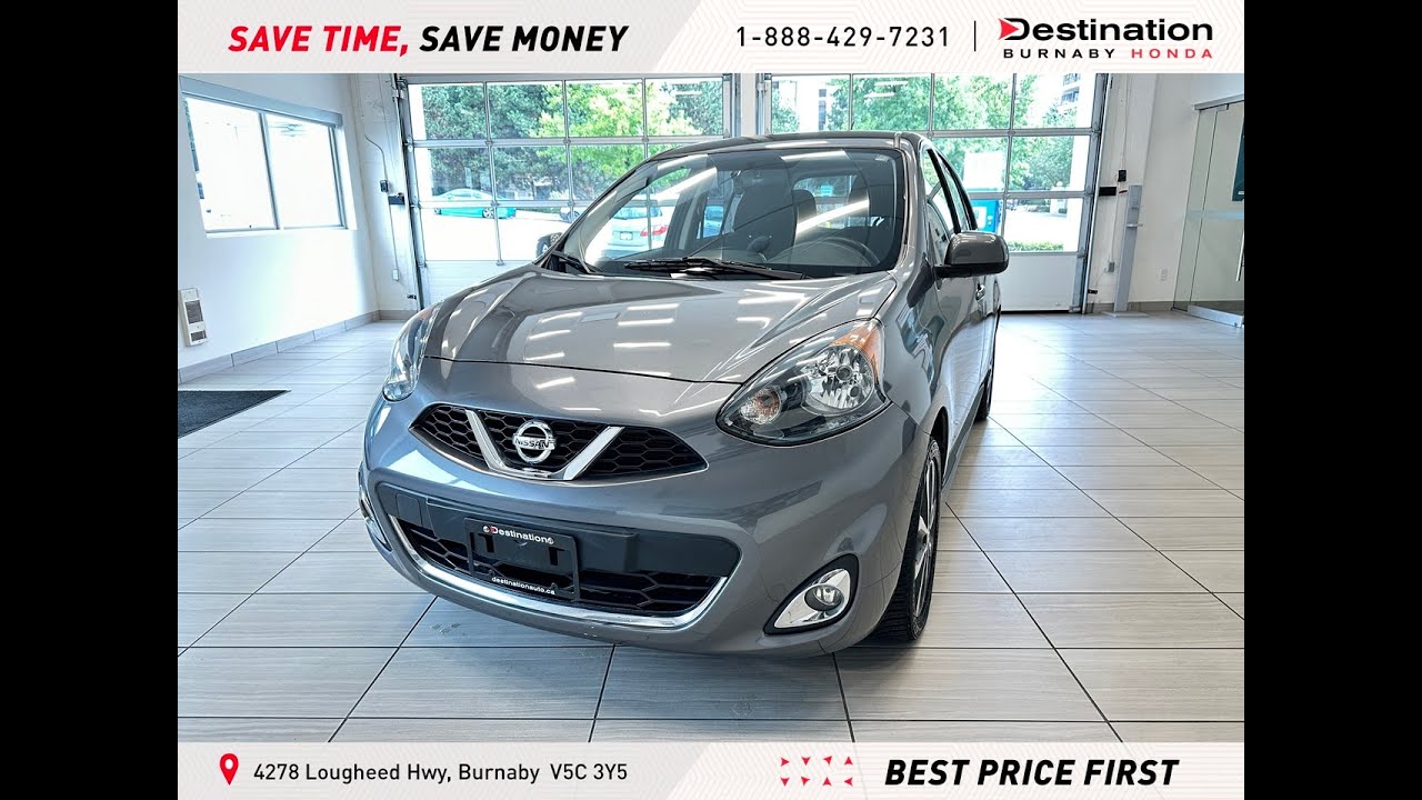 2016 Nissan Micra SR - B12629 - YouTube