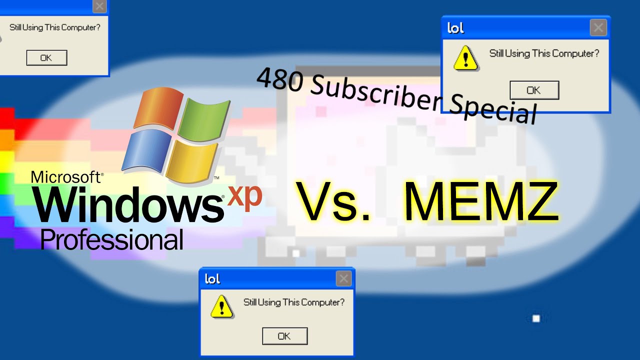 Windows xp vs. MEMZ Destructive (480 Subscriber special) - YouTube