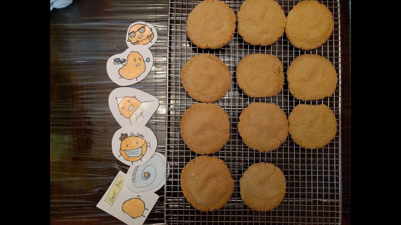 M Cooks - Pumpkin Spice Sugar Cookies (Patron Cookie Delivery!) - YouTube
