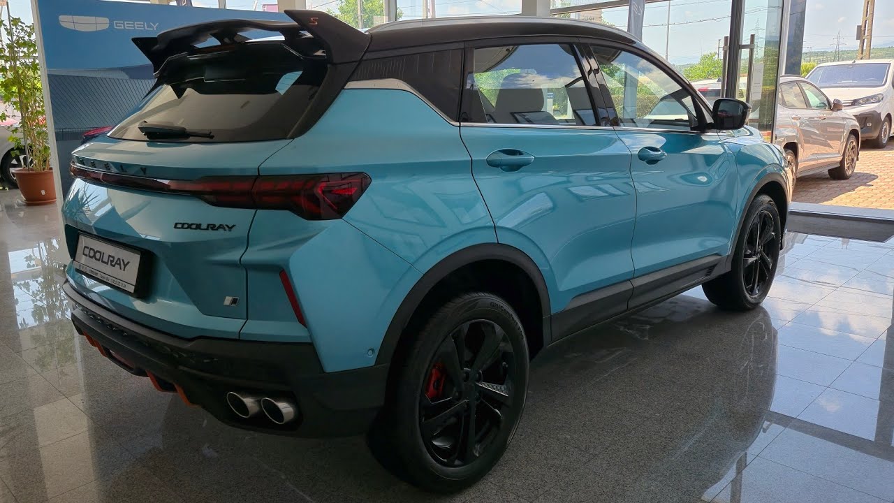 Geely Coolray 2025 , blue , 1.5 L 172 Hp - YouTube