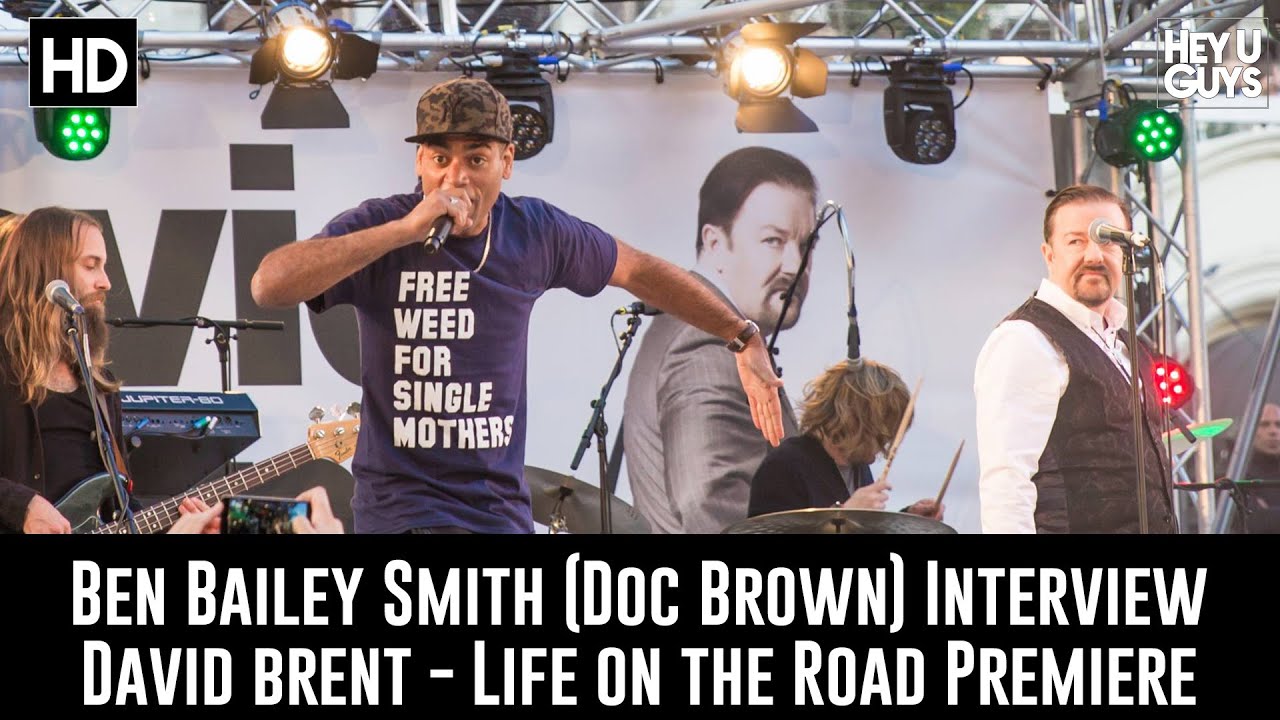 Ben Bailey Smith (Doc Brown) Interview - David Brent - Live on the Road ...