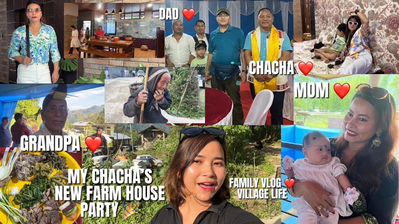 MY CHACHA’S NEW FARM HOUSE TOUR, VILLAGE LIFE WITH MY FAMILY, FUN VLOG ...