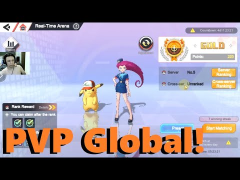 GLOBAL PVP🐉REAL TIME ⚡01/09/22 (Pokémon World Mobile, Elf Trainers ...