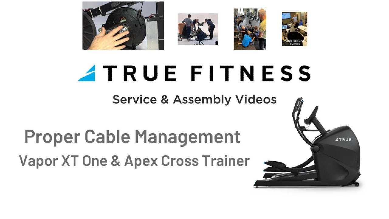 How to Properly Route Cables on TRUE Fitness Vapor XT One and Apex ...