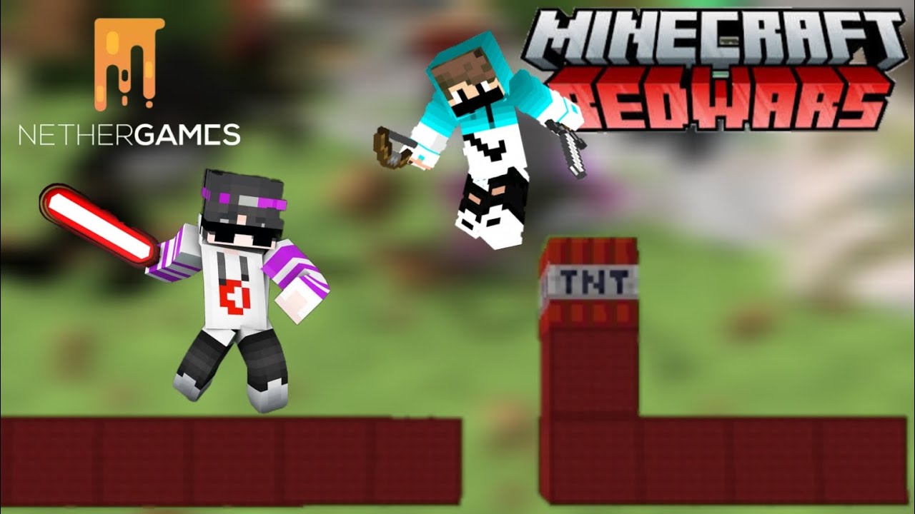 Casual Bedwars Gameplay with new touch controls ll Minecraft bedwars ...