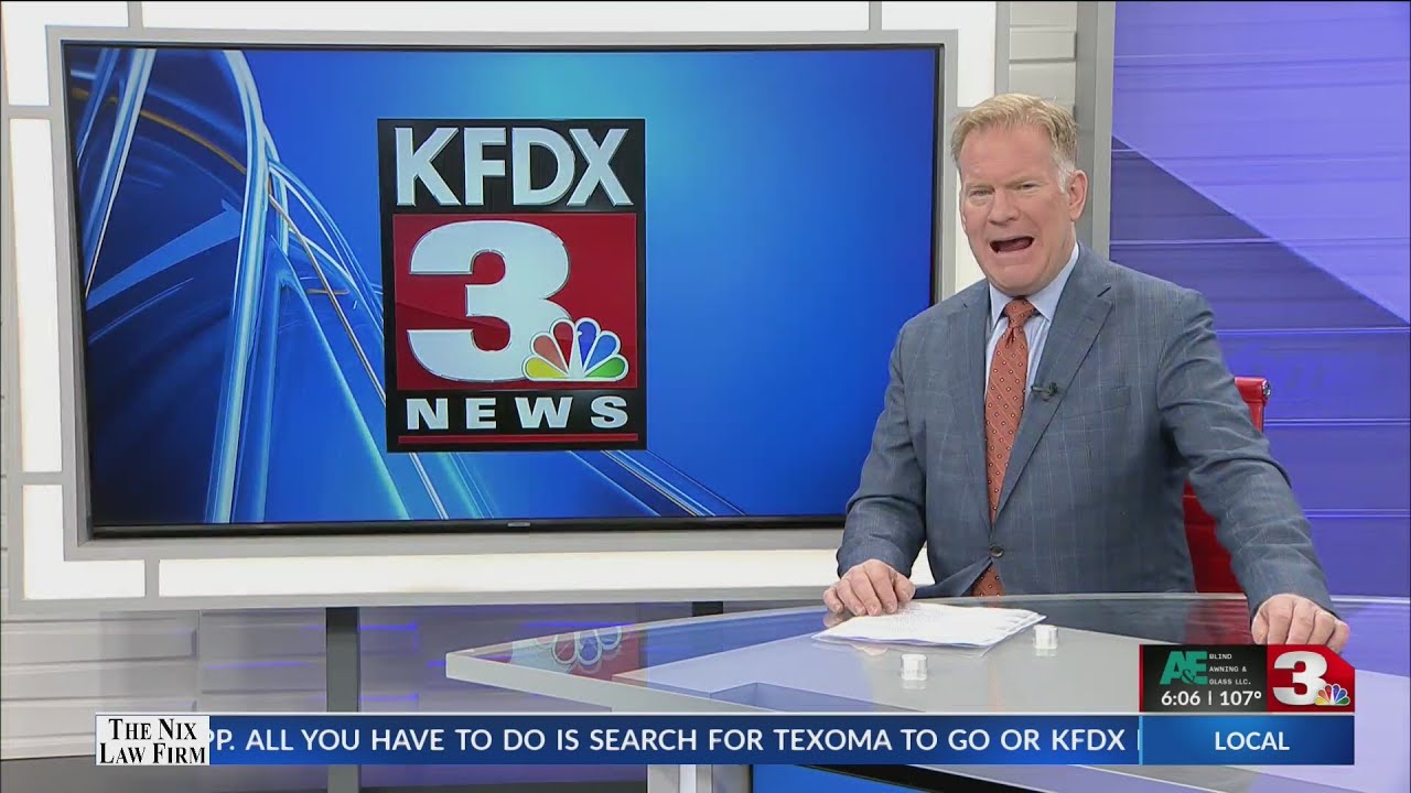 Atmos donates to WFISD KFDX 3 News at Six - YouTube