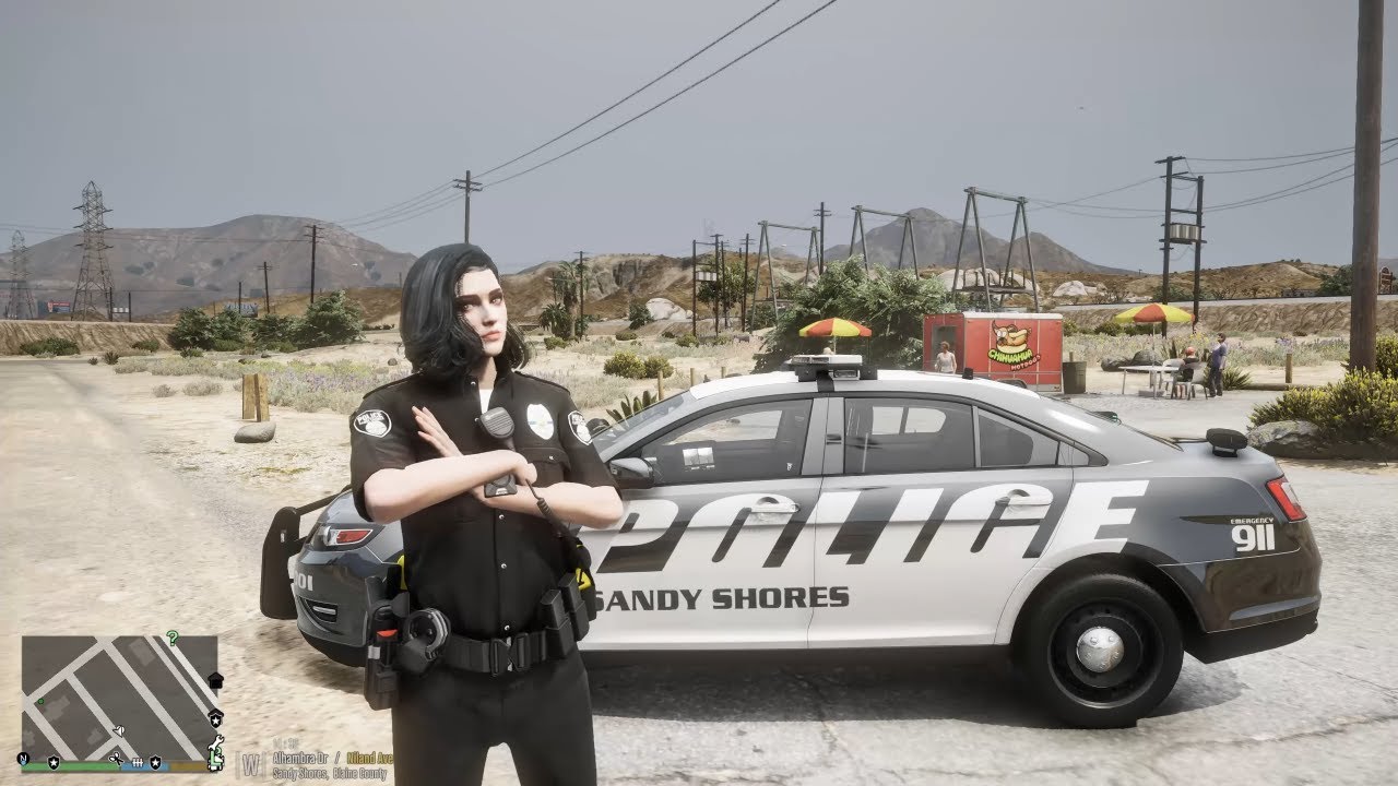 Let's Play LSPDFR Gta 5 As SANDY SHORE PD Female Officer - 2010 FPIS ...