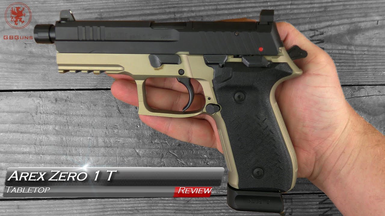 Arex Zero 1 T Tabletop Review and Field Strip - YouTube