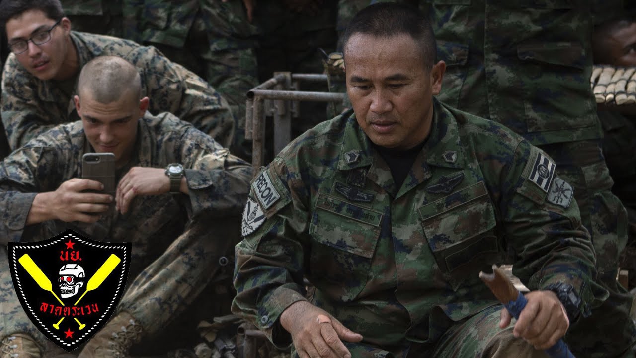 U.S. Marines Experience Jungle Survival with RECON Thai Marines Cobra ...