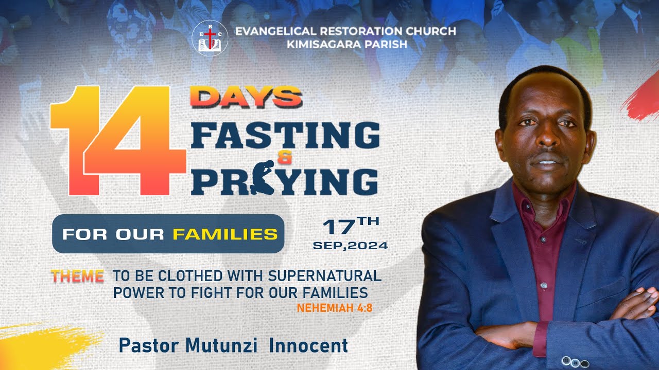 14 DAYS OF PRAYER & FASTING // TUESDAY EVENING SERVICE 17/09/2024 with ...