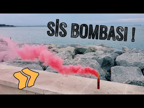 Gerçek Renkli Sis Bombası Aldım! Çılgın Deneyler (Ağır Çekim)