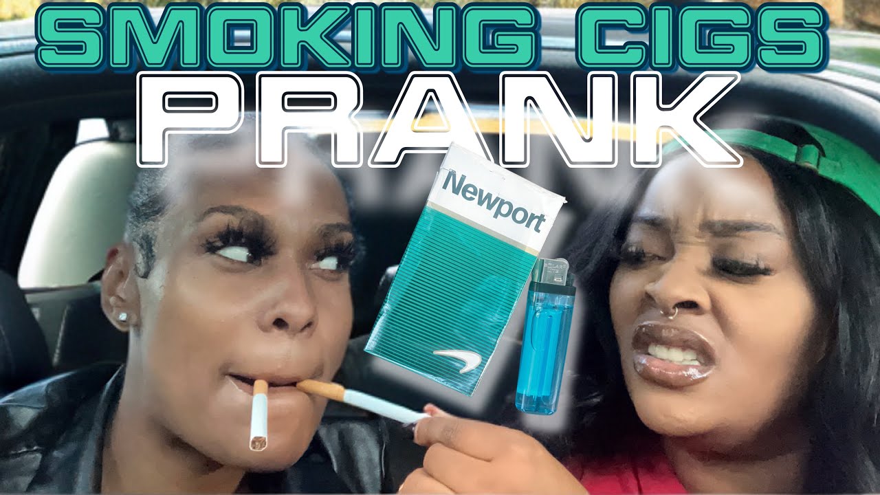 Smoking cigs 🚬 prank on @Livingwkels - YouTube