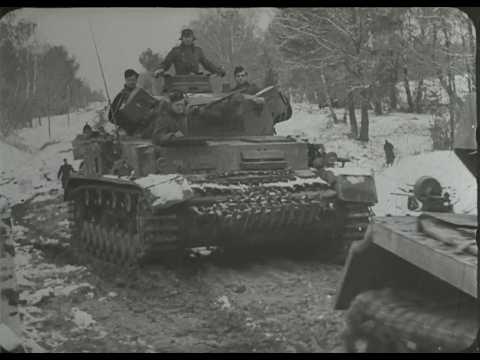 German Newsweek No. 585- 20 November 1941 [Full HD] (Winter Combat, Romanian Parade, Channel Raids)