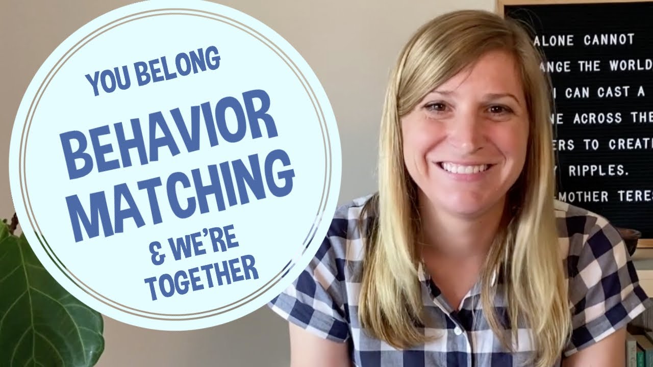 Engagement Strategies: Behavior Matching: TBRI Parenting Tips - YouTube