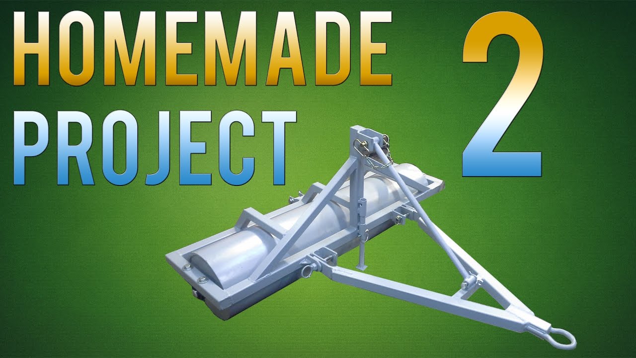 Homemade Project Land Roller for KUBOTA || Lithuania 2015 - YouTube