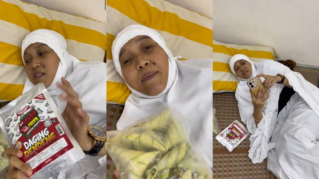 kiah Propa,Demam pun tetap Niaga macam ni la nasib ibu tunggal kan ...