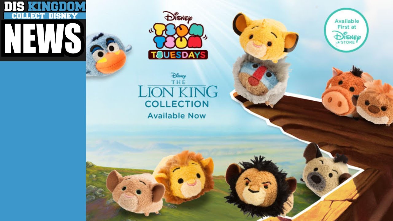 The Lion King Tsum Tsum Collection Out Now - Tsum Tsum Tuesday News ...