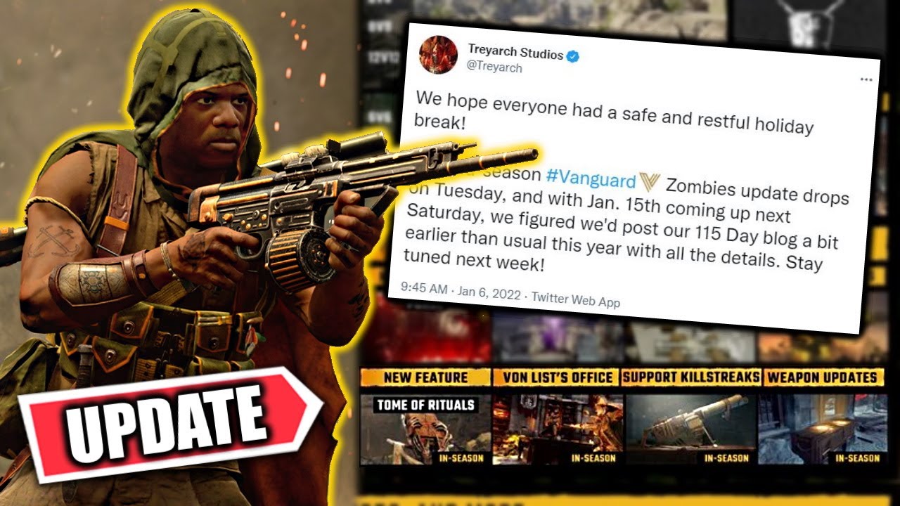 Zombie's Update, Fortified Buff, & Incendiary Grenade Nerf! (Vanguard ...