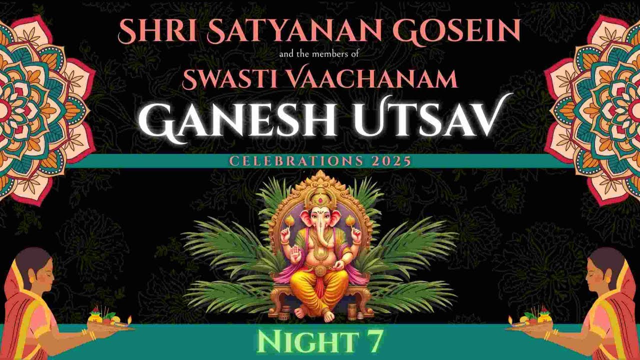 Swasti Vaachanam Ganesh Utsav Celebration 2025 - YouTube