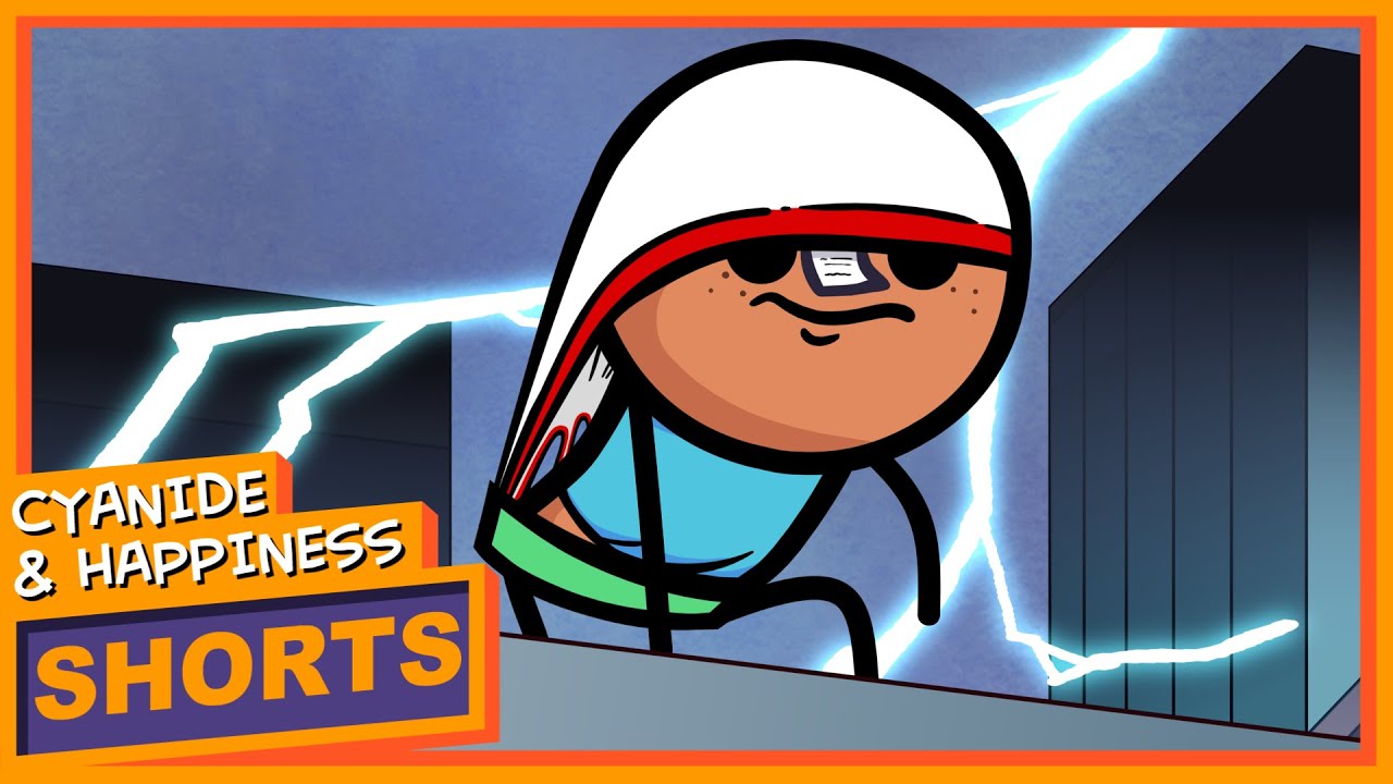 The Narc Knight - Cyanide & Happiness Shorts - YouTube